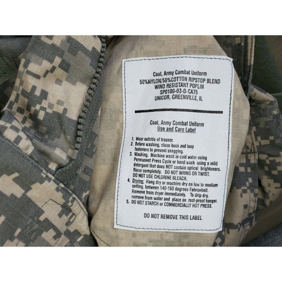 U.S. Army | Jackets & Coats | Military Army Combat Uniform Digital Camo ...